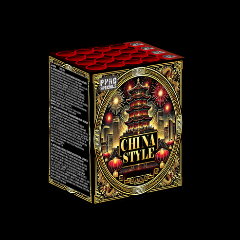 China Style "Pyro Specials" 20 Schuss Batterie – Dream-Feuerwerk